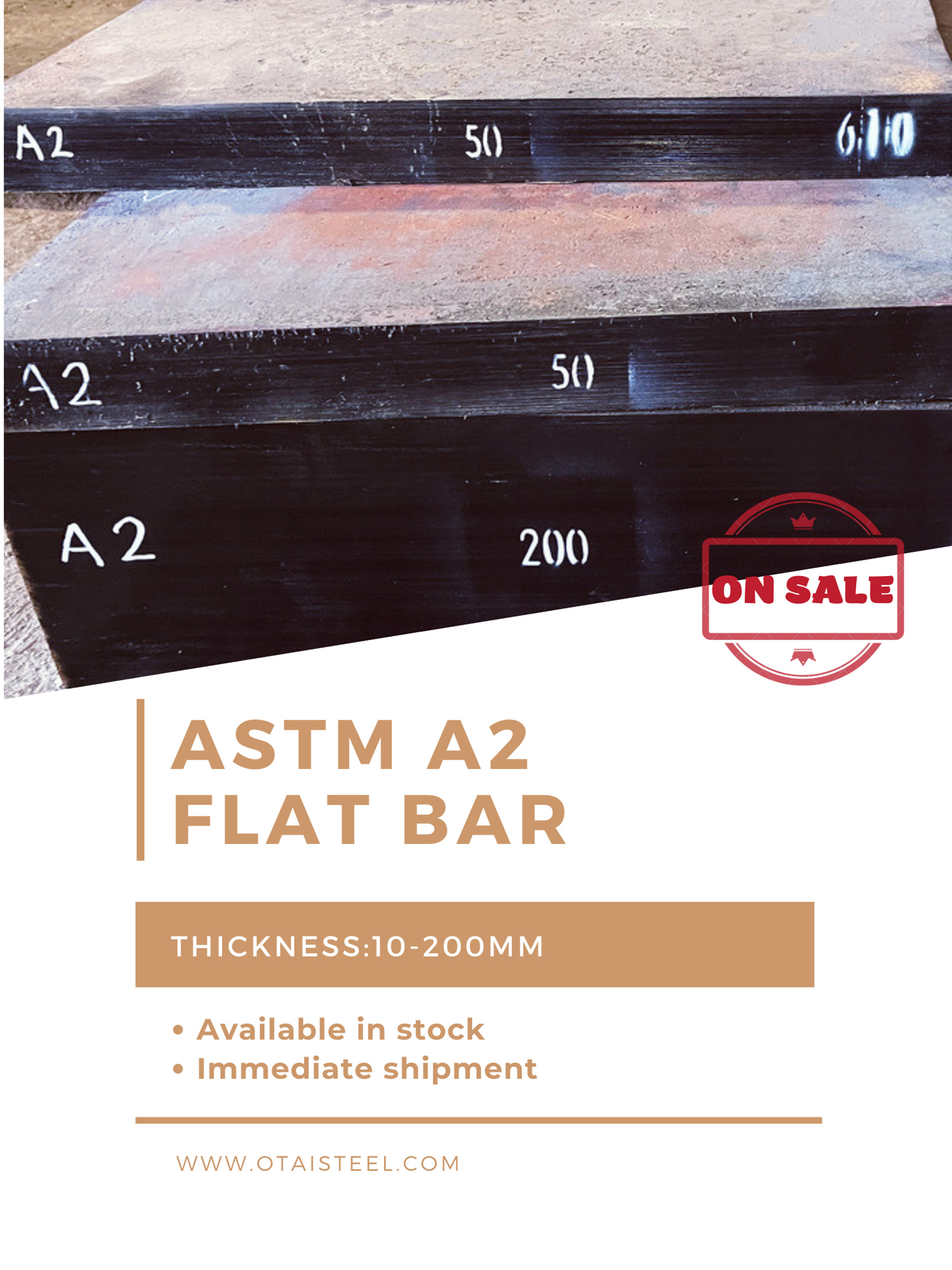 A2 steel bar - Special steel china supplier-OTAI Special Steel